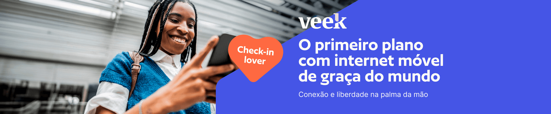 Veek - A única operadora que oferece internet GRATUITA